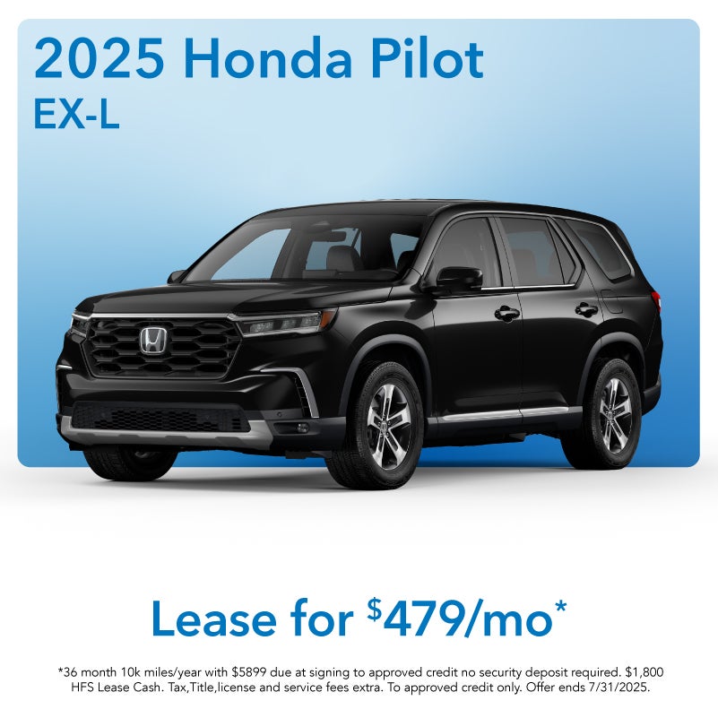 2025 Honda Pilot | Bergstrom Honda Specials Oshkosh, WI